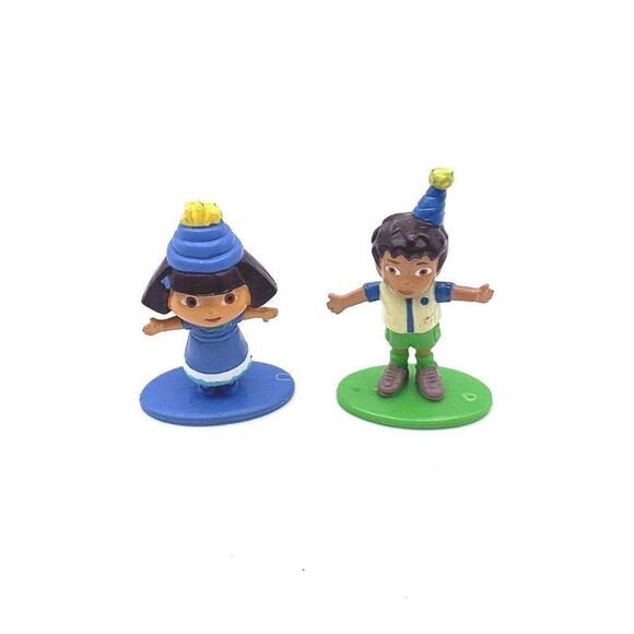 Viacom | Toys | Dorathe Explorer Go Diego Caketoppersfigures | Poshmark